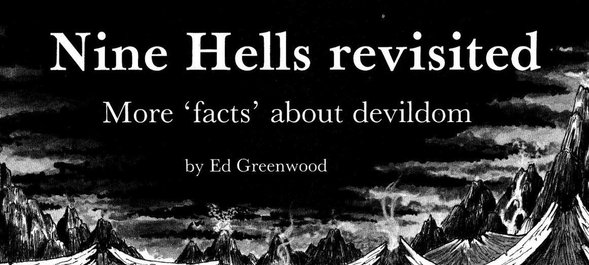 Reading Dragon: A Look Back at ‘Nine Hells Revisited’