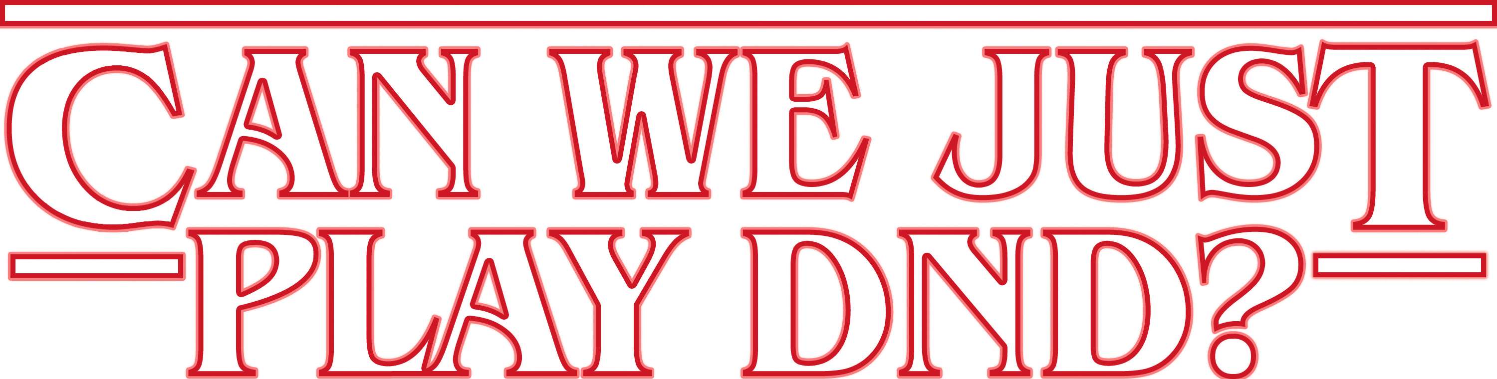 Stranger Things DND Gear - Can We Just Play DnD?