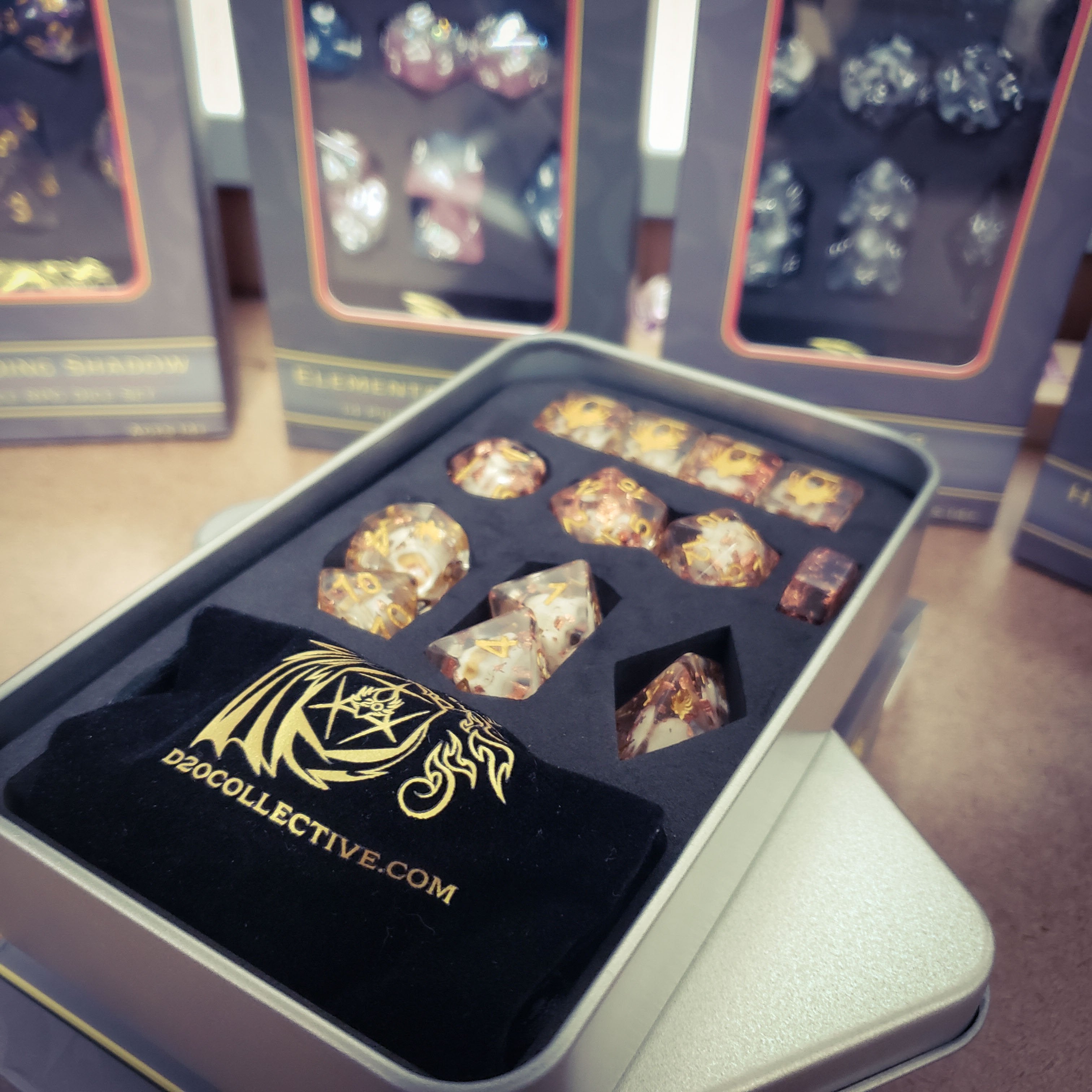 Deluxe 14 Piece Dice Sets